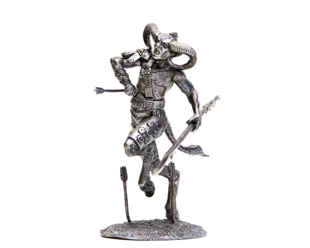 Tin 75mm Satyr. Ancient Greek Mythology. 1:24 Scale Figure - Etsy