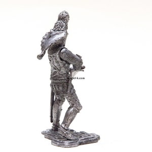 Tin 54mm France. Louis De Nevers, Count of Flanders. 14 Century 1:32 ...