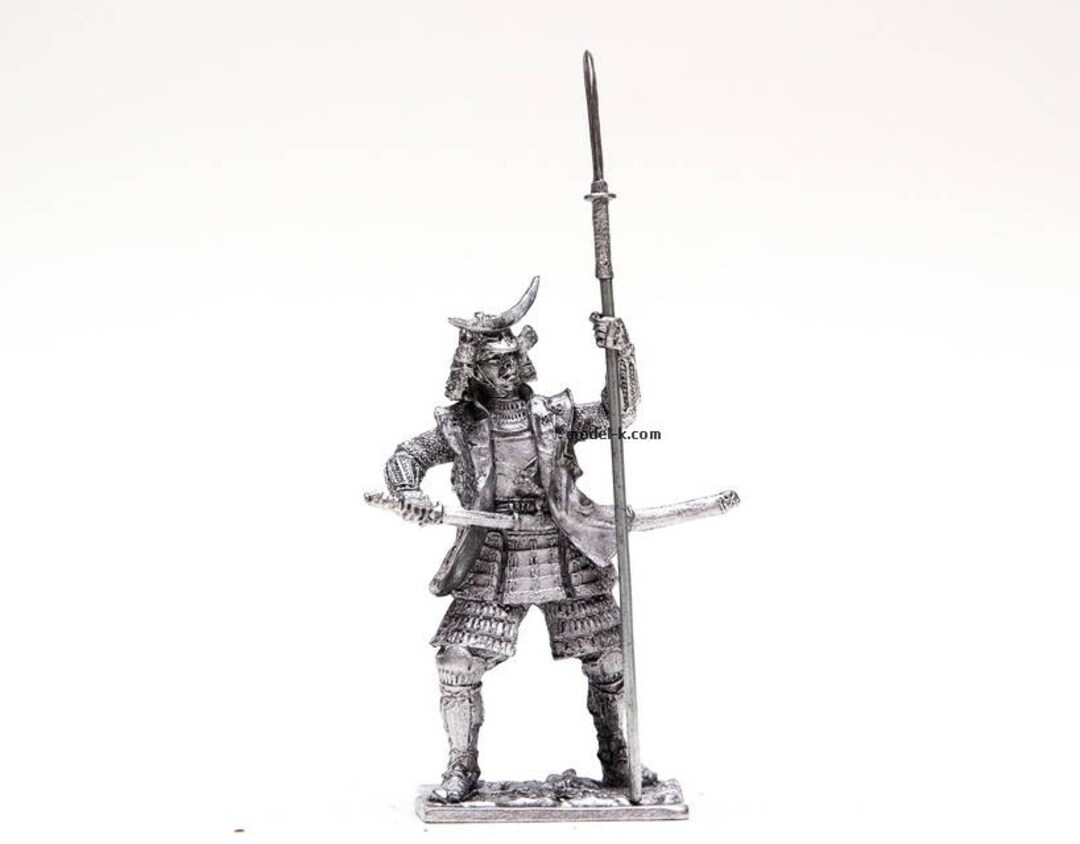 Tin 54mm Samurai 1600yr. Japan Miniature - Etsy