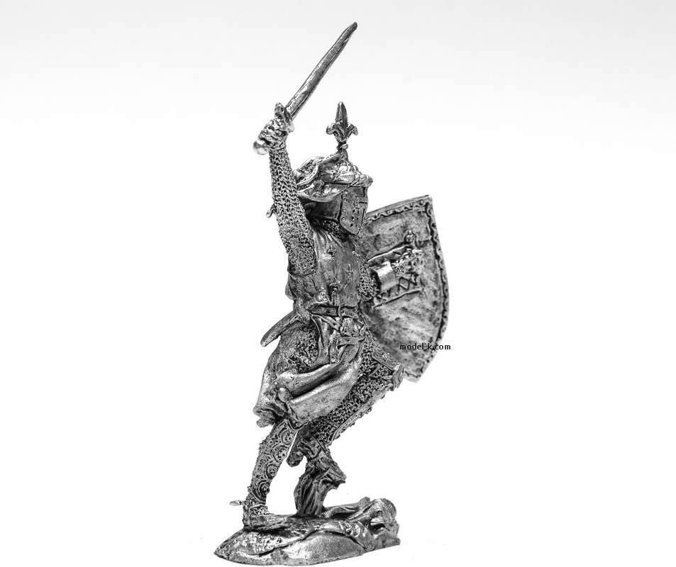 54mm Soldier Guillaume Balnis. Italian Knight XII Century 1:32 Scale ...