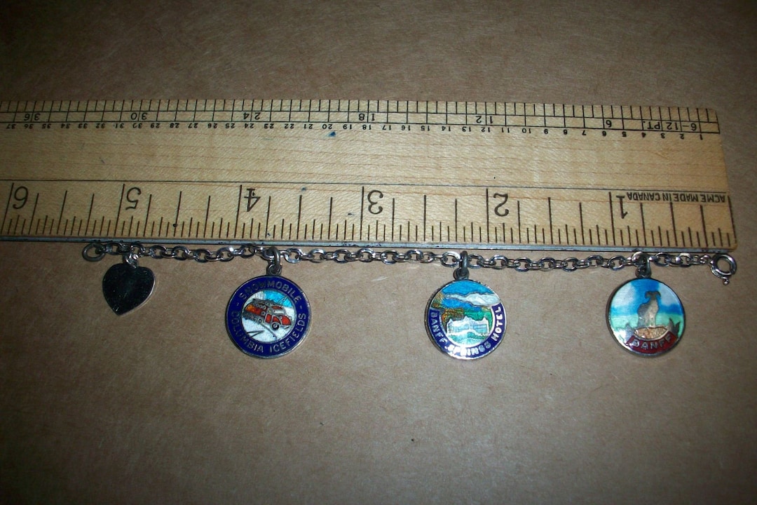 70s Sterling Silver Souvenir Charms Banff Alberta Lot of 3 - Etsy