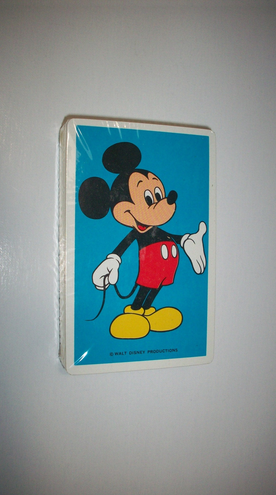 60s Disneyland Mickey Mouse Playing Cards sealed deck | Etsy