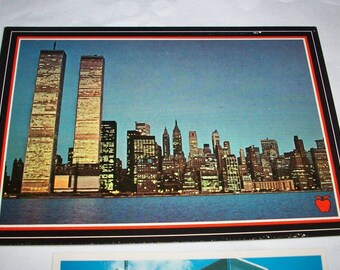 Twin Towers Postcard - Etsy