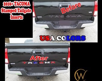 Tacoma 2021 Tailgate Letters - Etsy