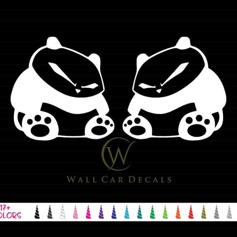 Pandas for Cars - Etsy