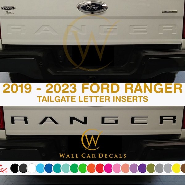 2023 Ford Ranger Tailgate Letters - Etsy
