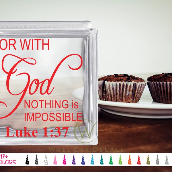 Glass Block Decals - Etsy