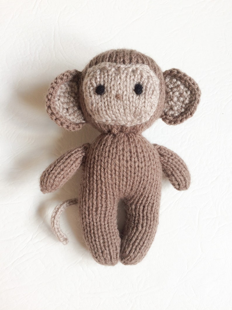 Amigurumi Mini Monkey Pattern Knitted Monkey Knitted Doll - Etsy