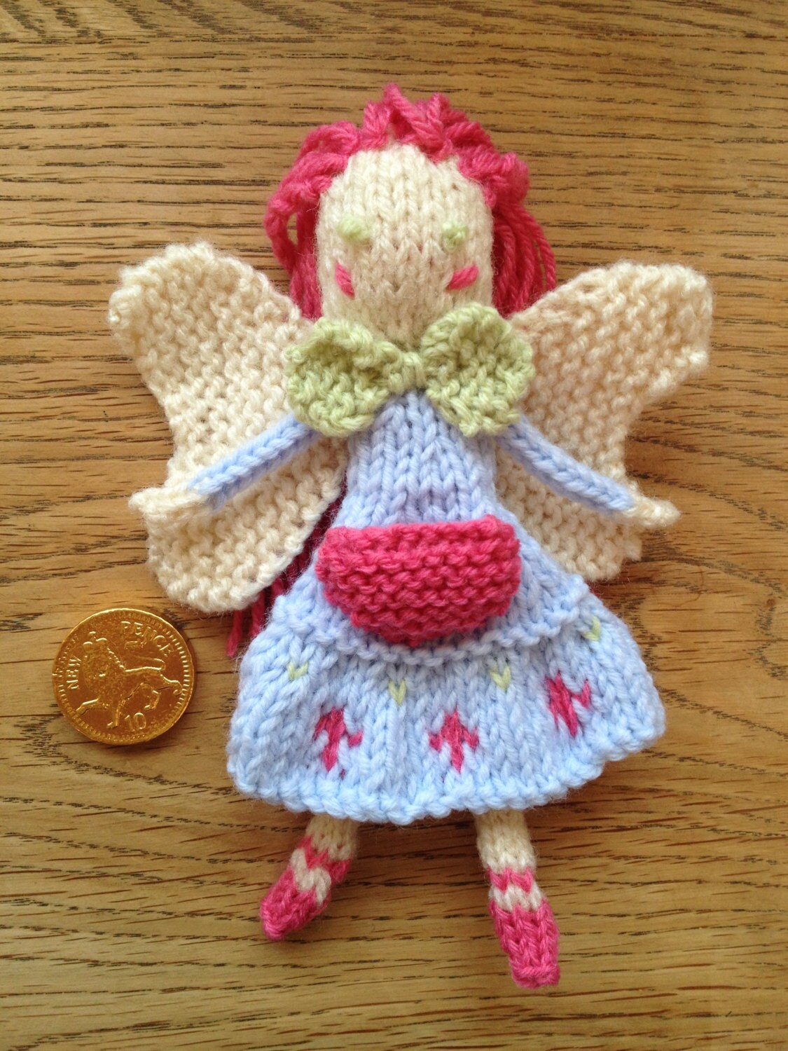Doll Pattern Knitting Pattern Tooth Fairy PDF Christmas - Etsy