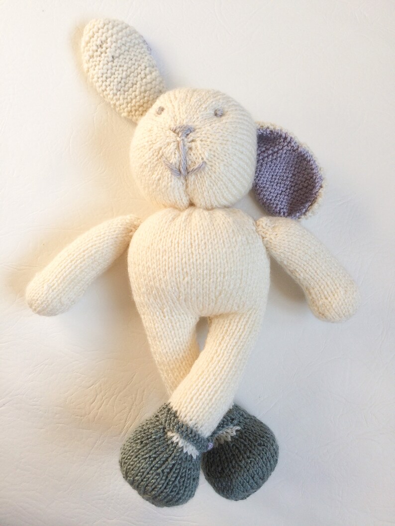 Toy Knitting Pattern Bunny Rabbit Knitting Pattern Softies - Etsy