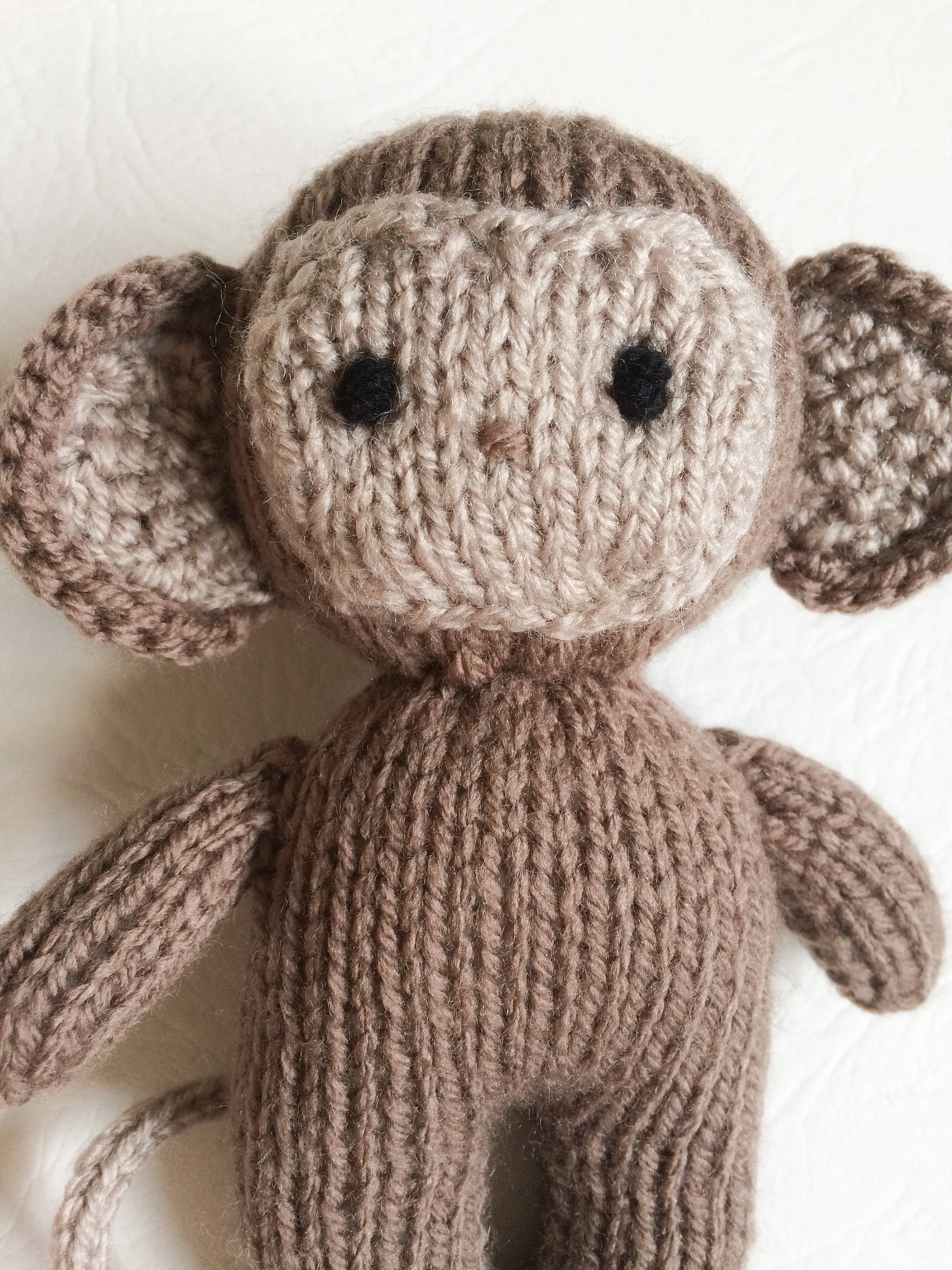 Amigurumi Mini Monkey Pattern Knitted Monkey Knitted Doll - Etsy