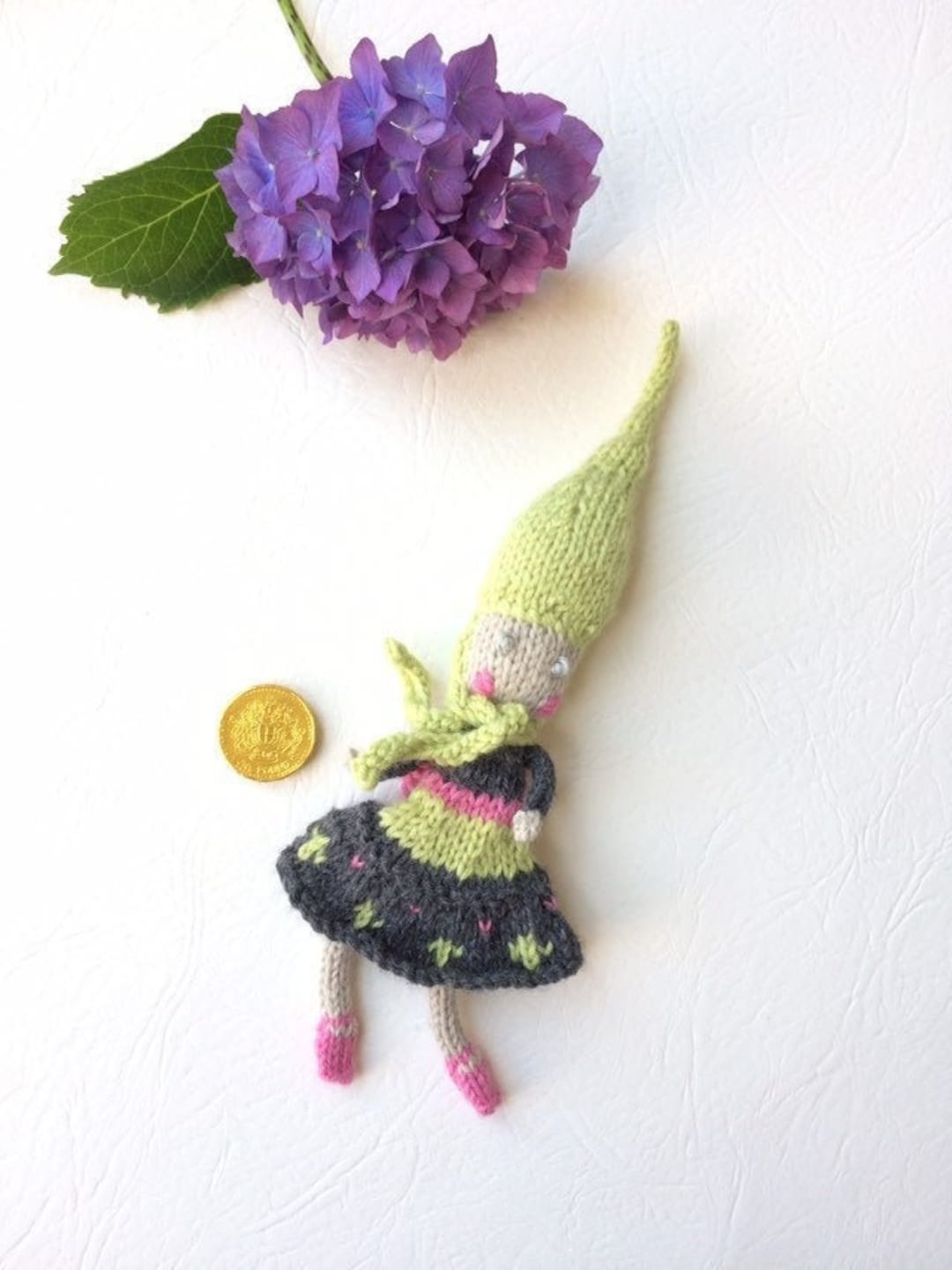 KNITTING PATTERN PDF - Tooth Fairy Keepsake, Amigurumi Pattern Gnomes ...
