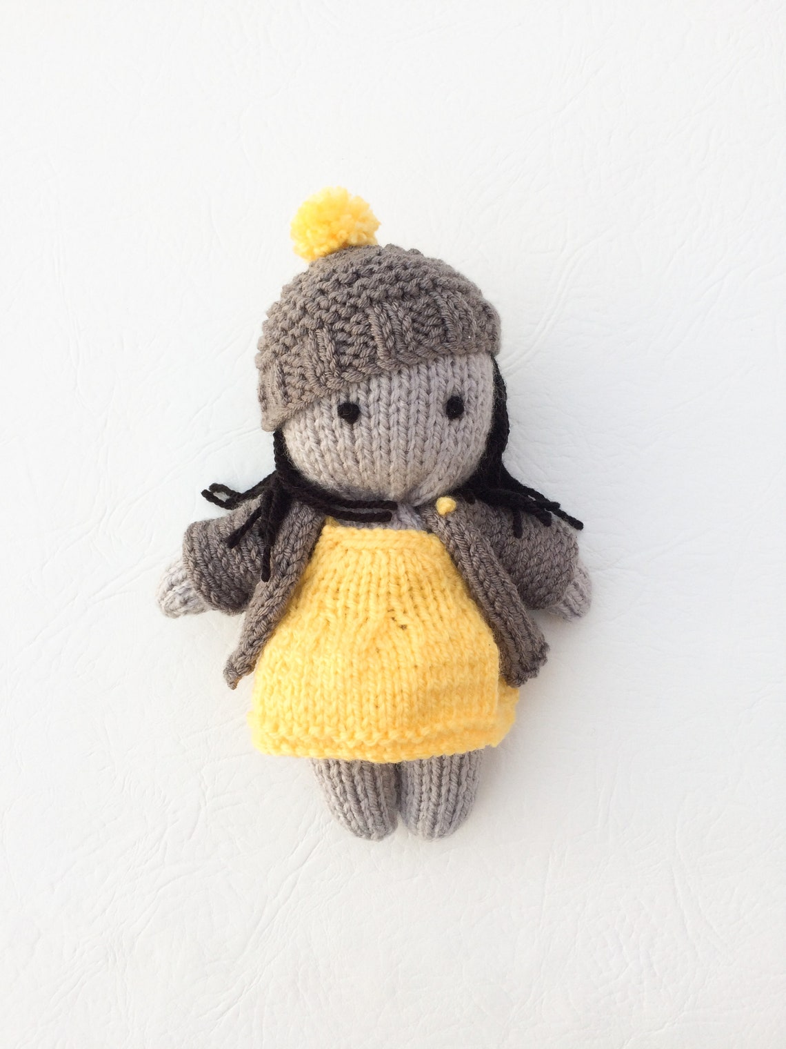 Amigurumi Pattern Mini Doll Knitted Doll Pattern Tiny Baby - Etsy