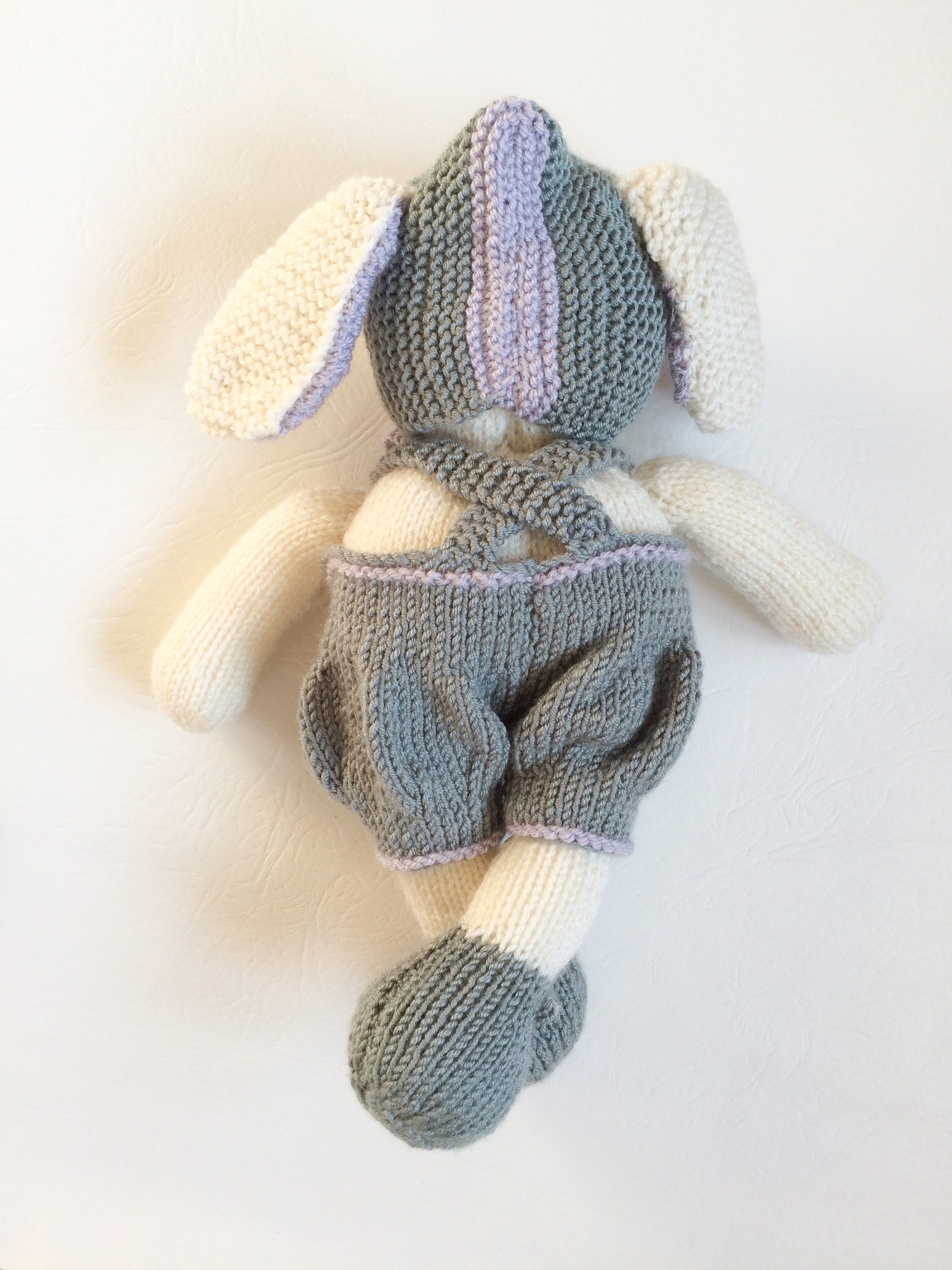 Toy Knitting Pattern Bunny Rabbit Knitting Pattern Softies | Etsy