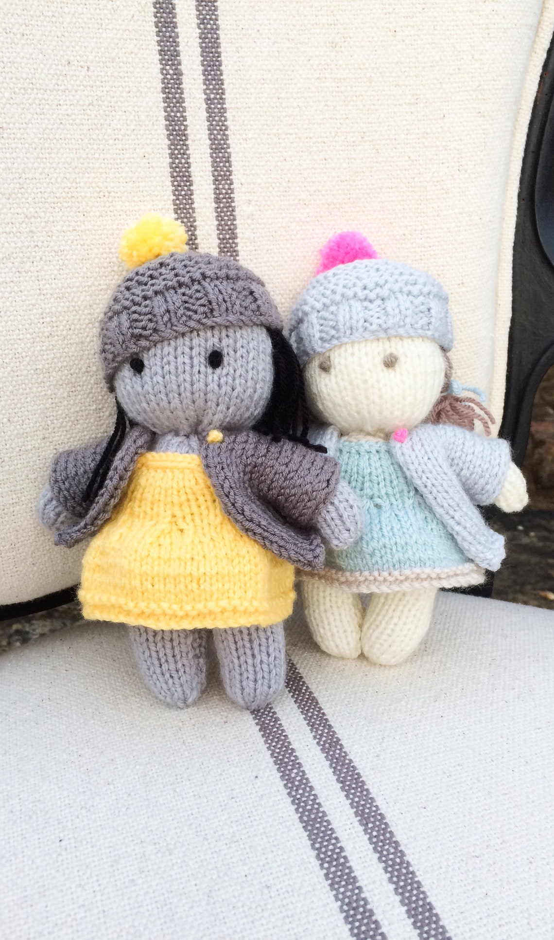 Amigurumi Pattern, Mini Doll, Knitted Doll Pattern, Tiny, Baby Shower ...