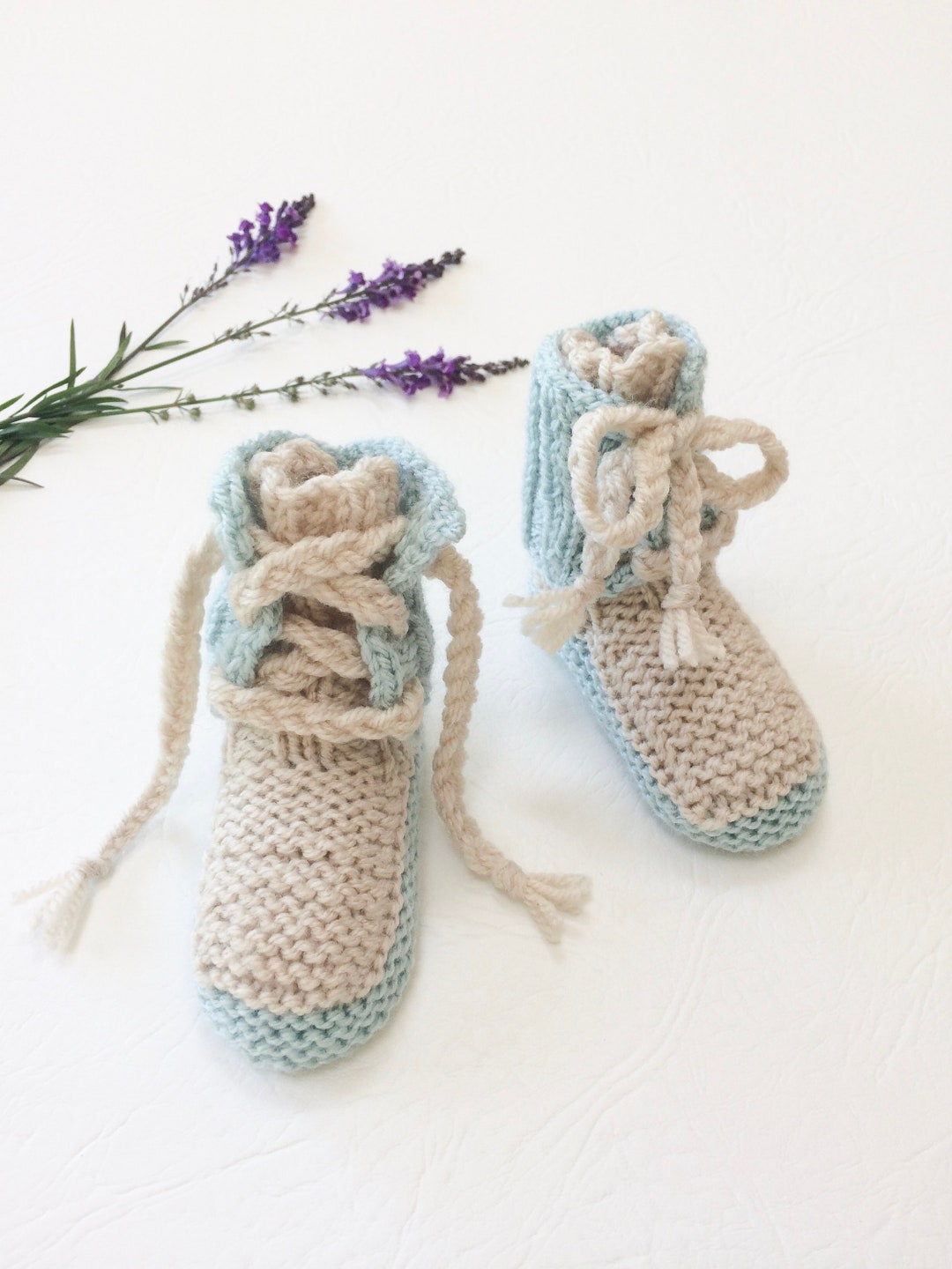 Baby Boots, Knitting Pattern, Modern Booties Pdf, Instant Download ...