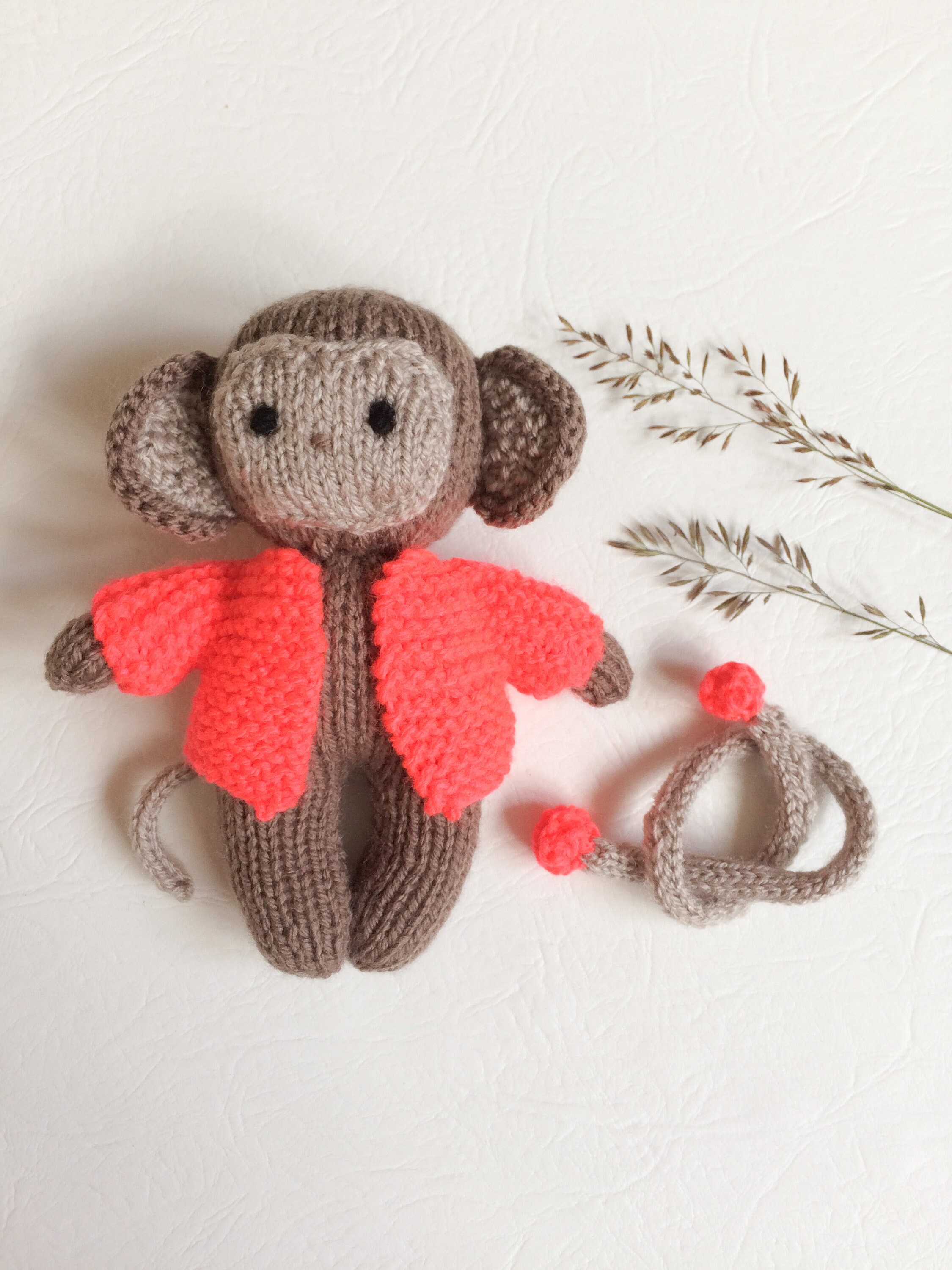 Amigurumi Mini Monkey Pattern Knitted Monkey Knitted Doll - Etsy