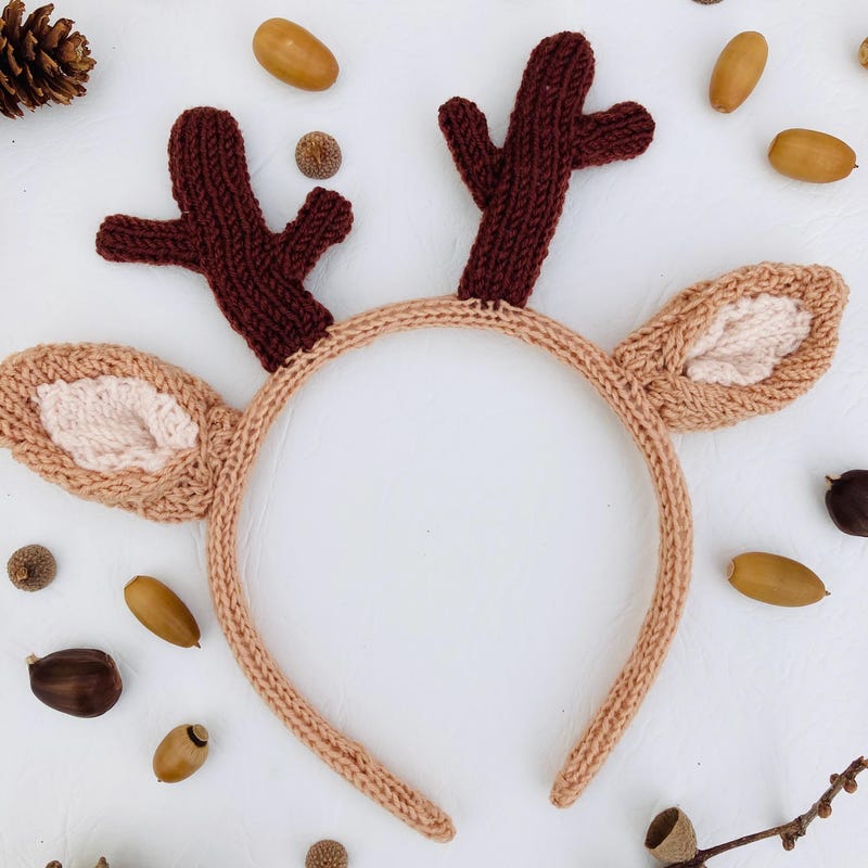 Reindeer Headbands - Etsy