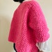 Chunky Knit Jacket Pattern Instant Download, Hand Knitted Cardigan Easy ...