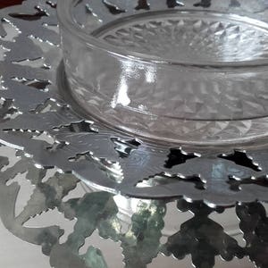 Vintage 60's Silver Stainless Mayell England Dome Shaped Butter Dish ...