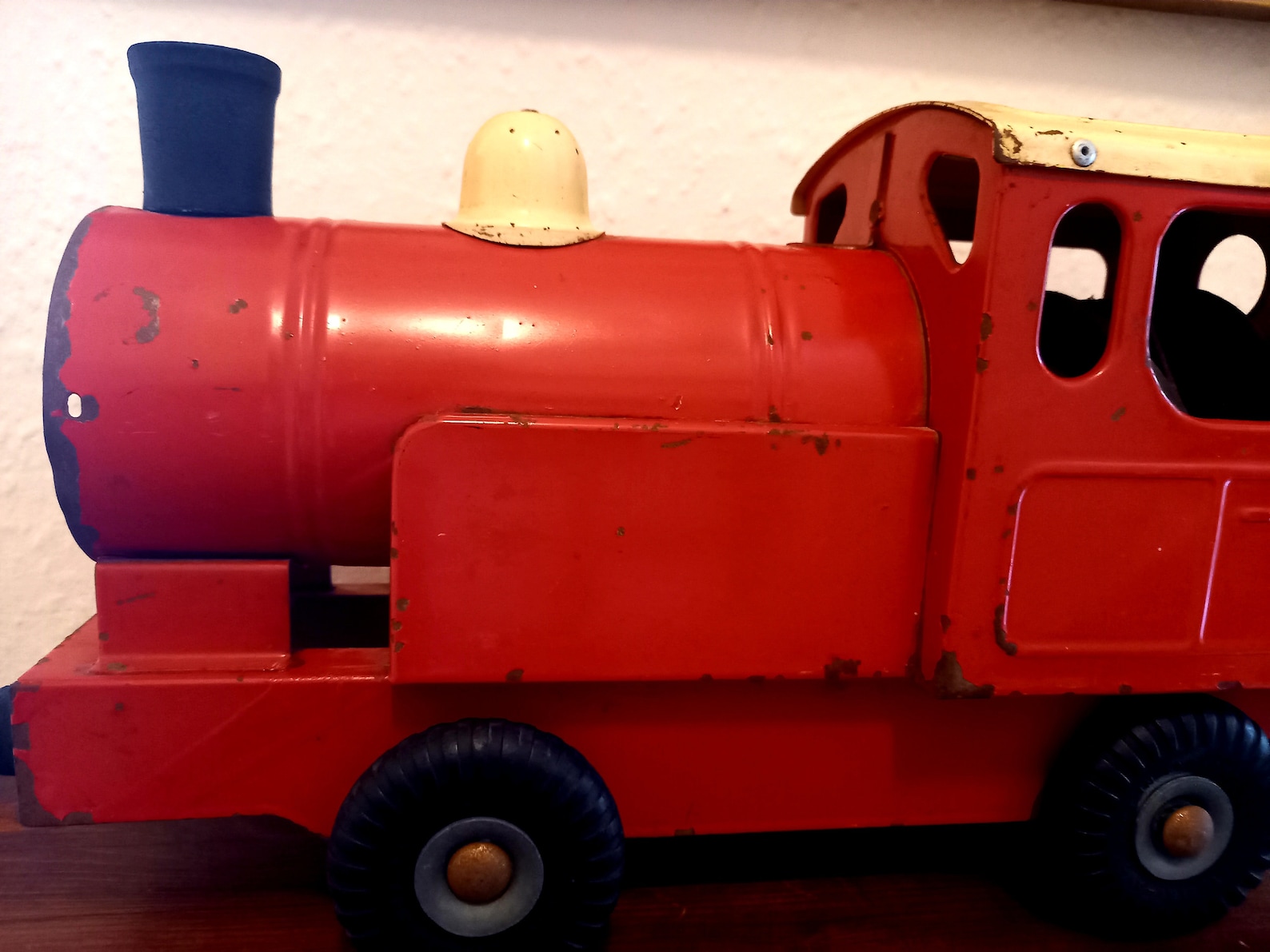 Vintage 50's Large Tri-ang Puff Puff Pull Train 7300 - Etsy