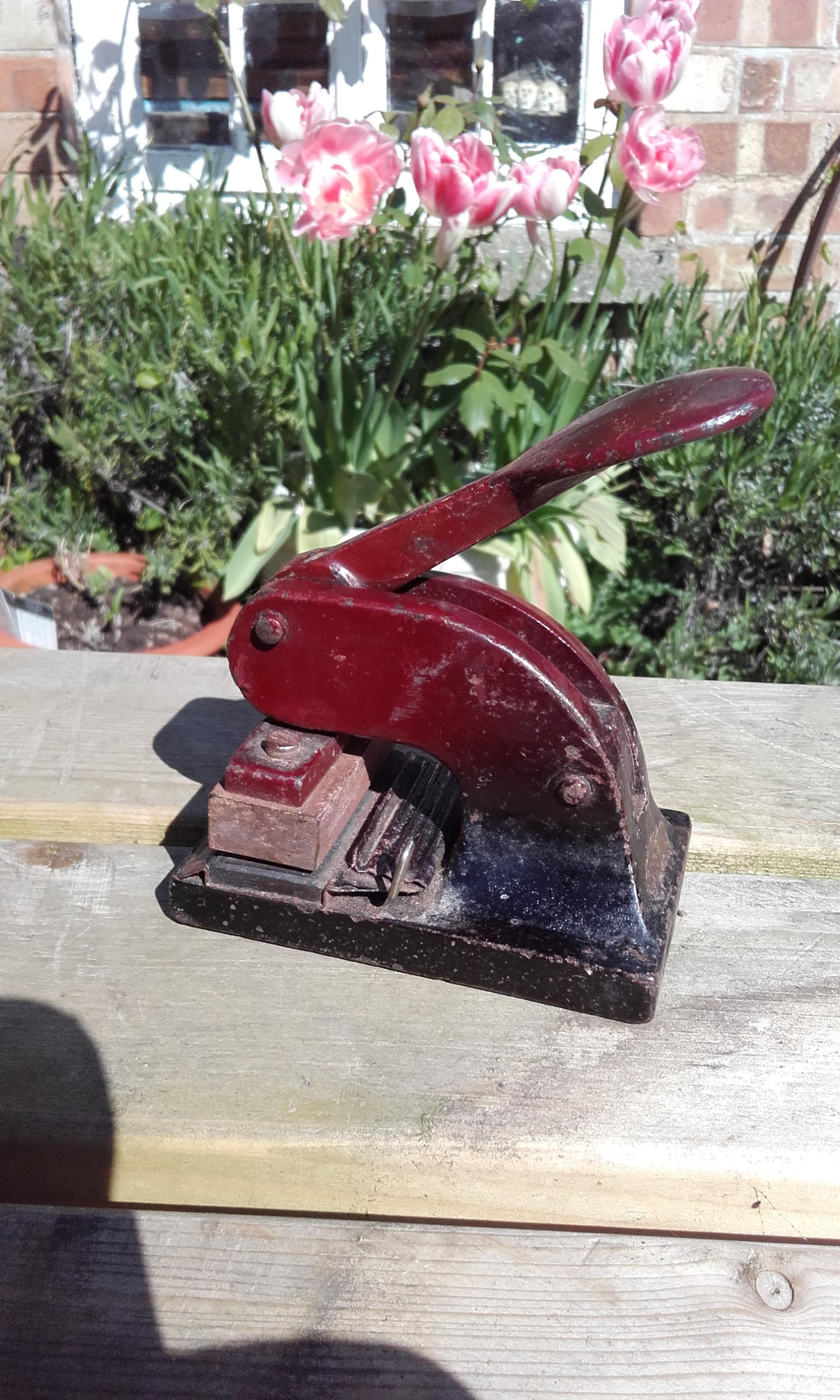 Vintage Cast Iron Embossing Machine Paper Embossing Stamp - Etsy Canada