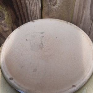 Antique Rustic Rose Ceramic Biscuit Barrel - Etsy