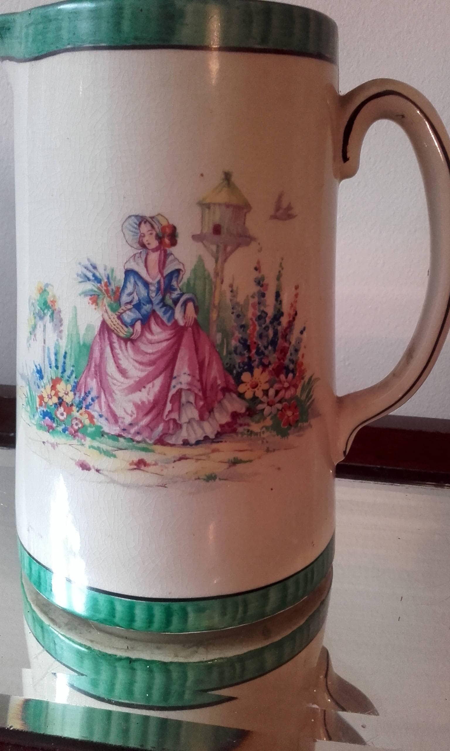 Vintage Arthur Wood Pottery 1930's Victorian Lady in the - Etsy UK