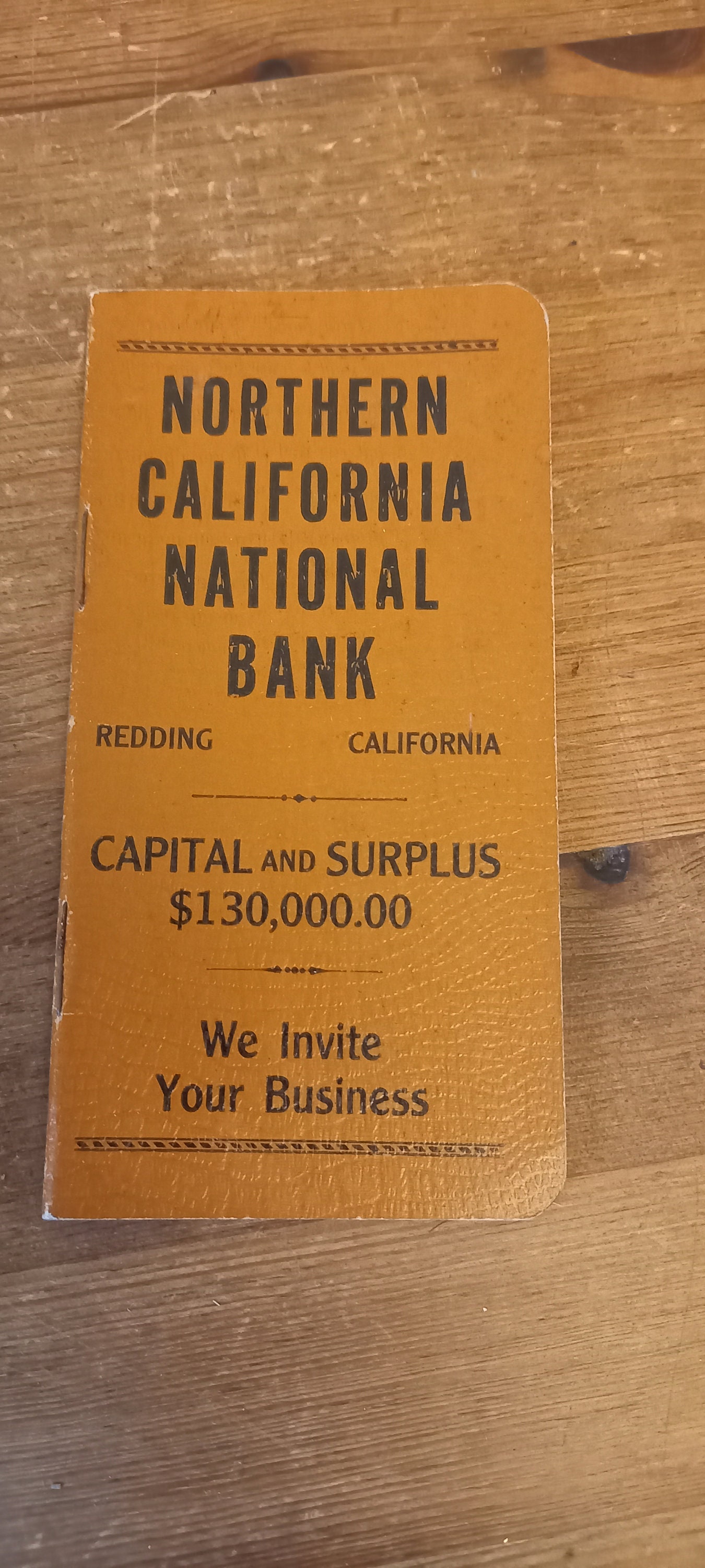 Antique 1920s Northern California National Bank Bank Book - Etsy