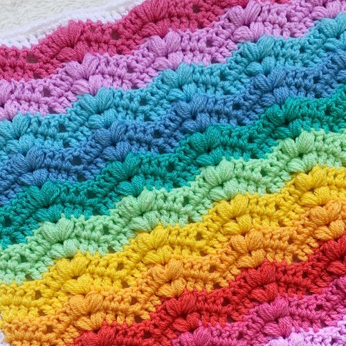Crochet Ripple Afghan Pattern - Etsy