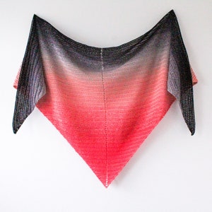 BOTTOM UP SHAWL, Crochet Shawl Pattern, Triangle Shawl Pattern, Crochet ...