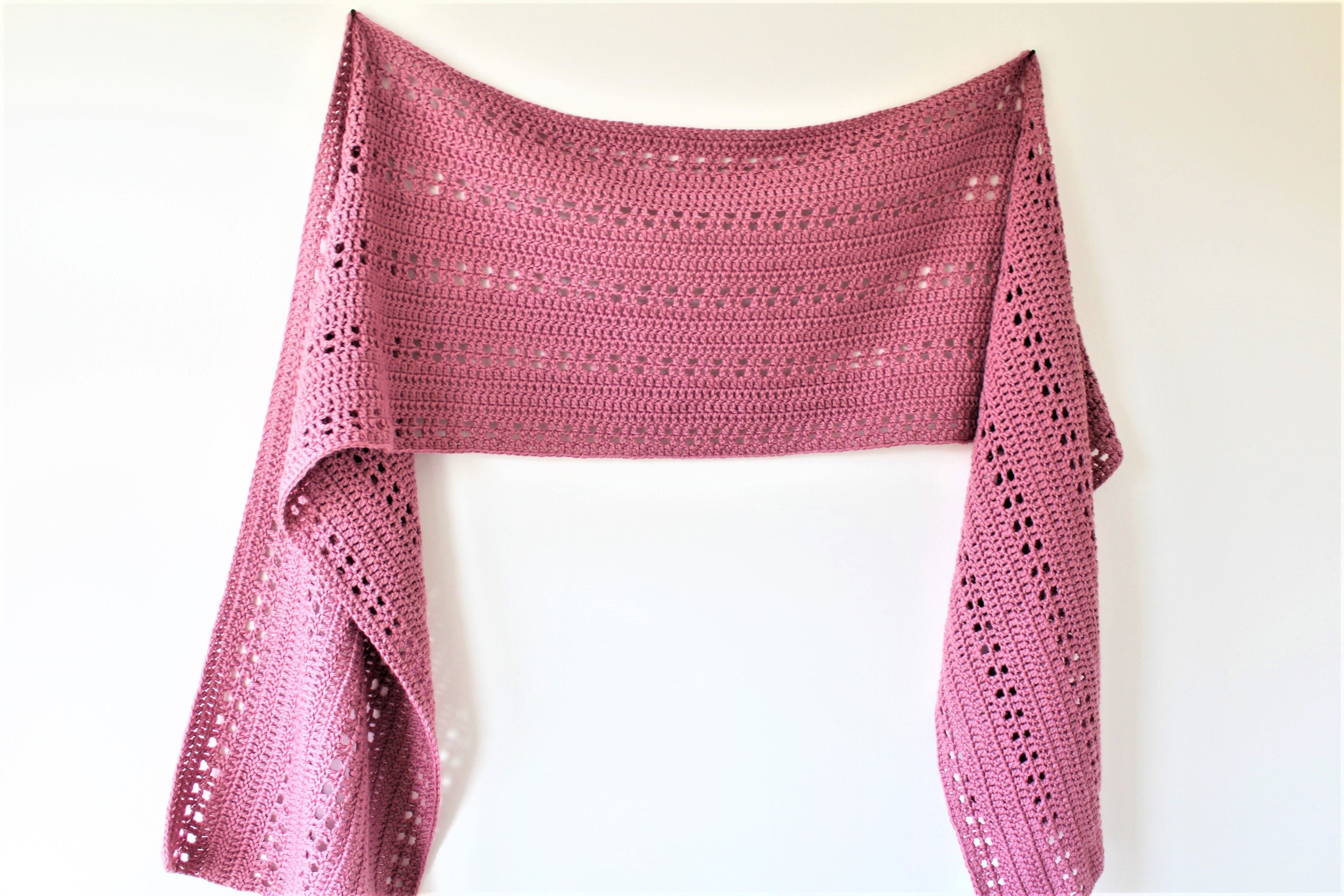Orla Top Down Shawl, Crochet Shawl Pattern, Crochet Pattern, Filet ...