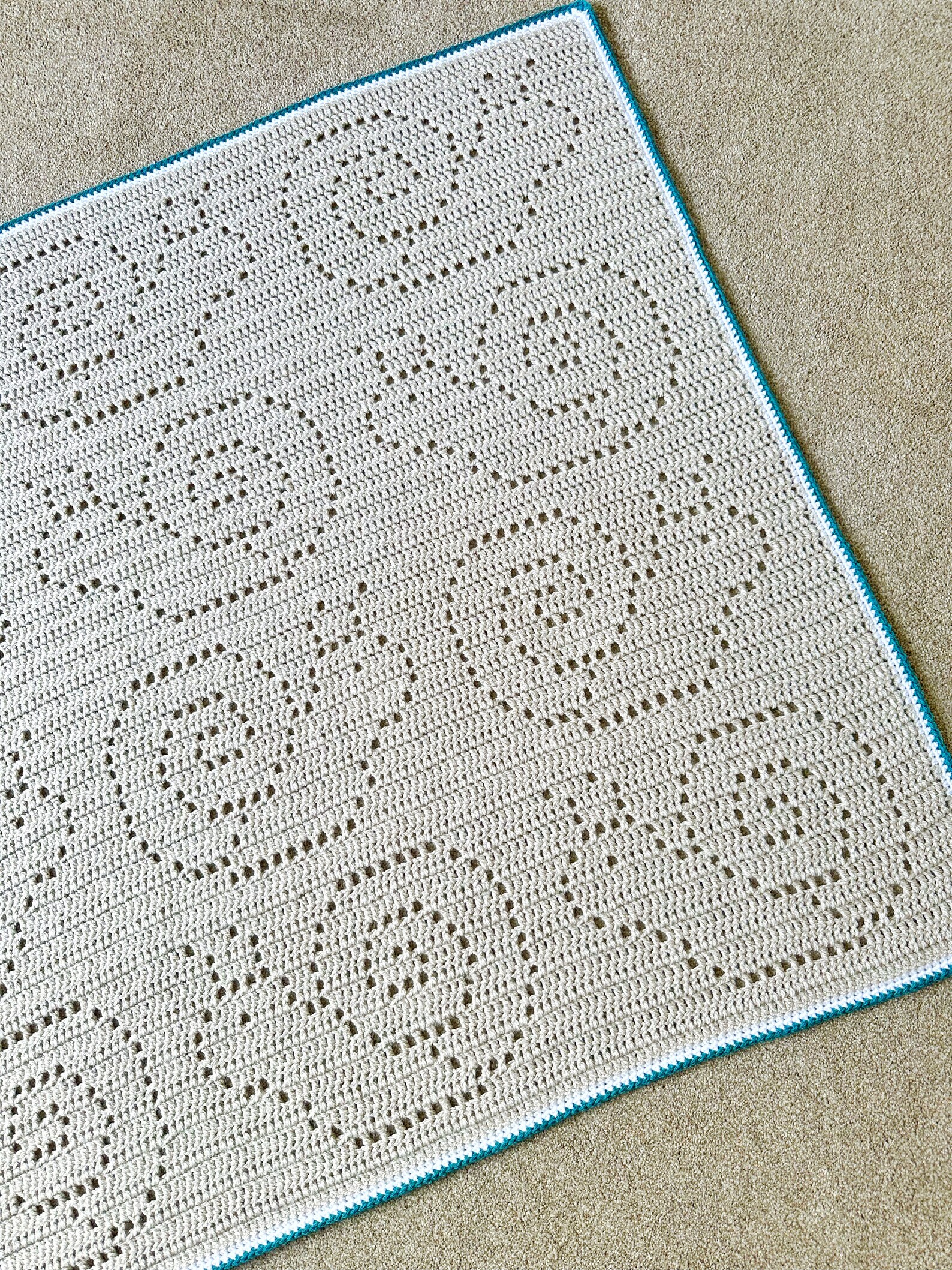 Shelby the Snail Blanket Pattern, Filet Crochet Snail Blanket Pattern ...