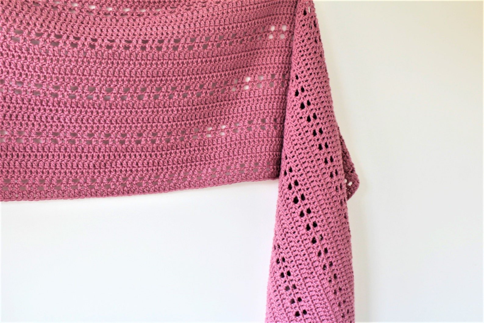 Orla Top Down Shawl, Crochet Shawl Pattern, Crochet Pattern, Filet ...