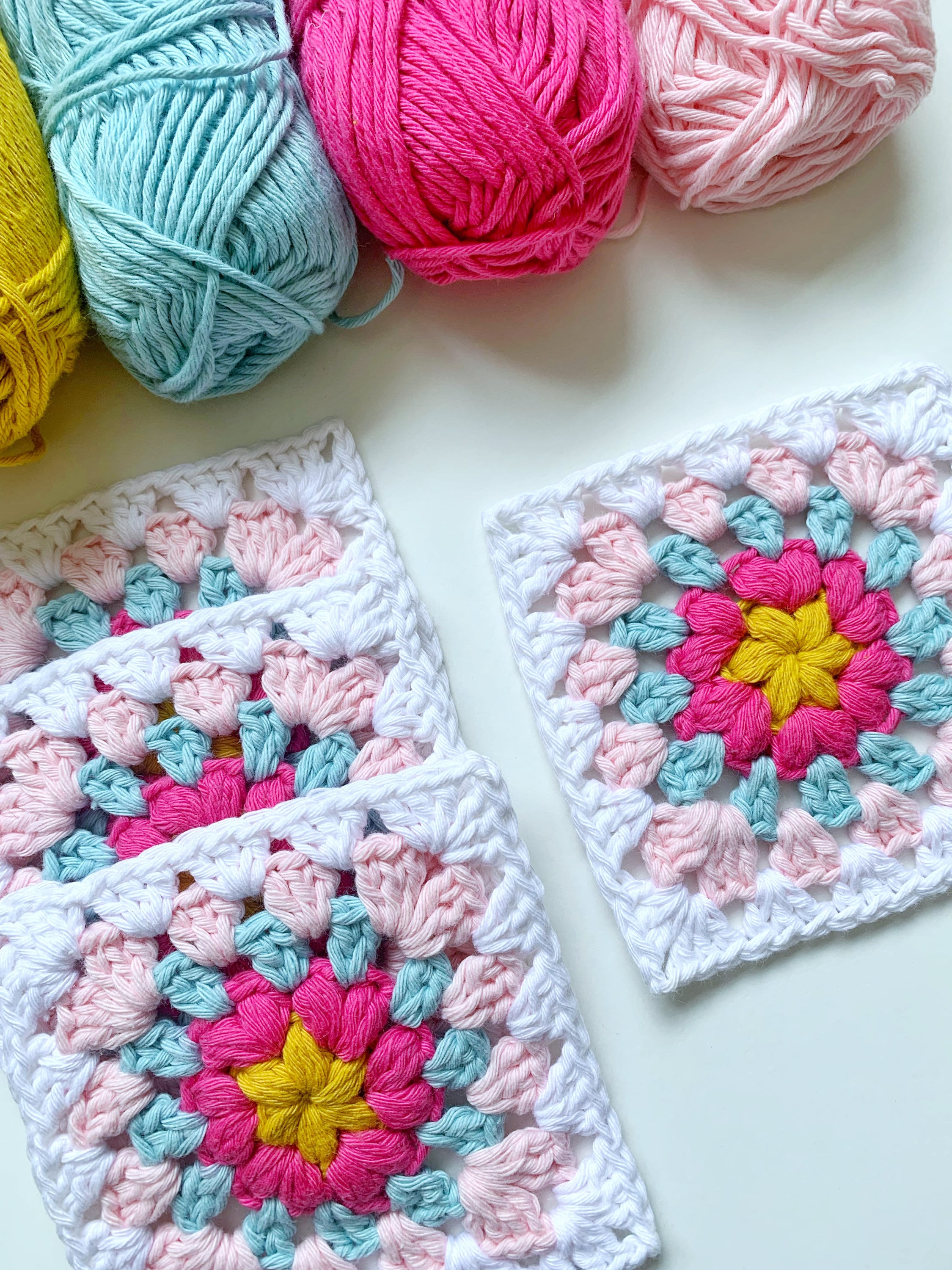 Moonshine Bobble Granny Square Crochet Pattern (PDF Download) - Etsy