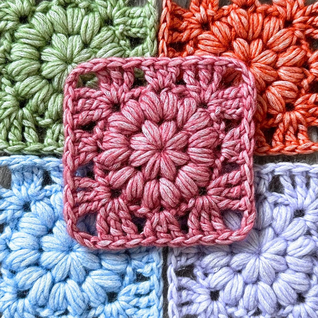 Cloud Burst Granny Square Pattern, Crochet Granny Square Pattern ...