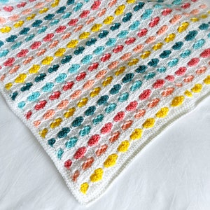 Crochet Baby Blanket Pattern, Crochet Blanket Pattern, Crochet Throw ...