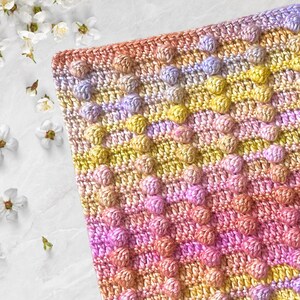 Starlight Bobble Crochet Baby Blanket Pattern (PDF Pattern) - Etsy