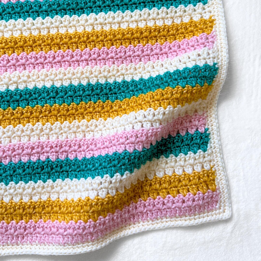 Precious Baby Blanket Crochet Pattern: Aran Yarn (PDF Pattern) - Etsy