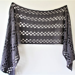 Isla Shawl, Crochet Pattern, Crochet Shawl Pattern, Summer Crochet ...