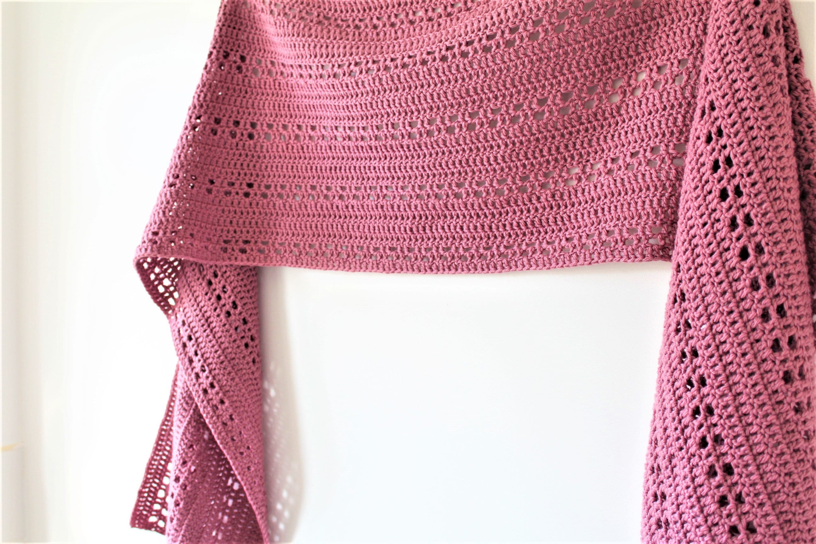 Orla Top Down Shawl, Crochet Shawl Pattern, Crochet Pattern, Filet ...