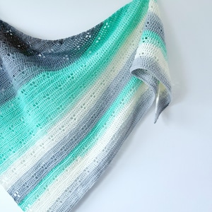 Honest Asymmetrical Shawl, Crochet Shawl Pattern, Asymmetric Shawl ...