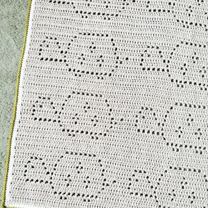 Timmy the Turtle Blanket Pattern, Filet Crochet Turtle Blanket Pattern ...