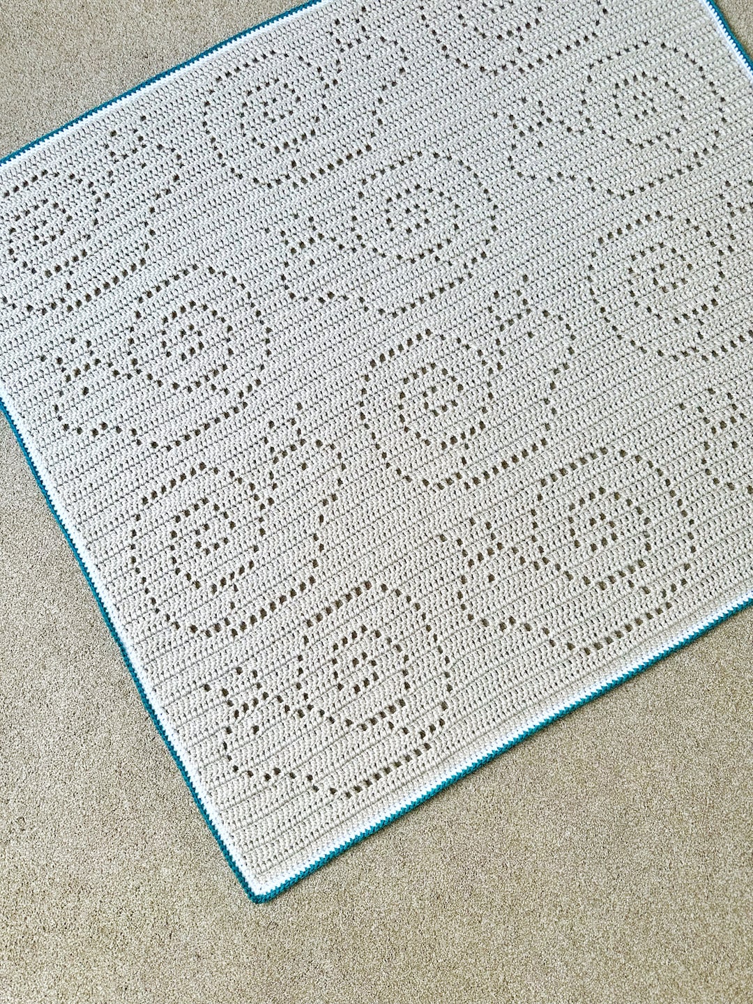 Shelby the Snail Blanket Pattern Filet Crochet Snail Blanket - Etsy