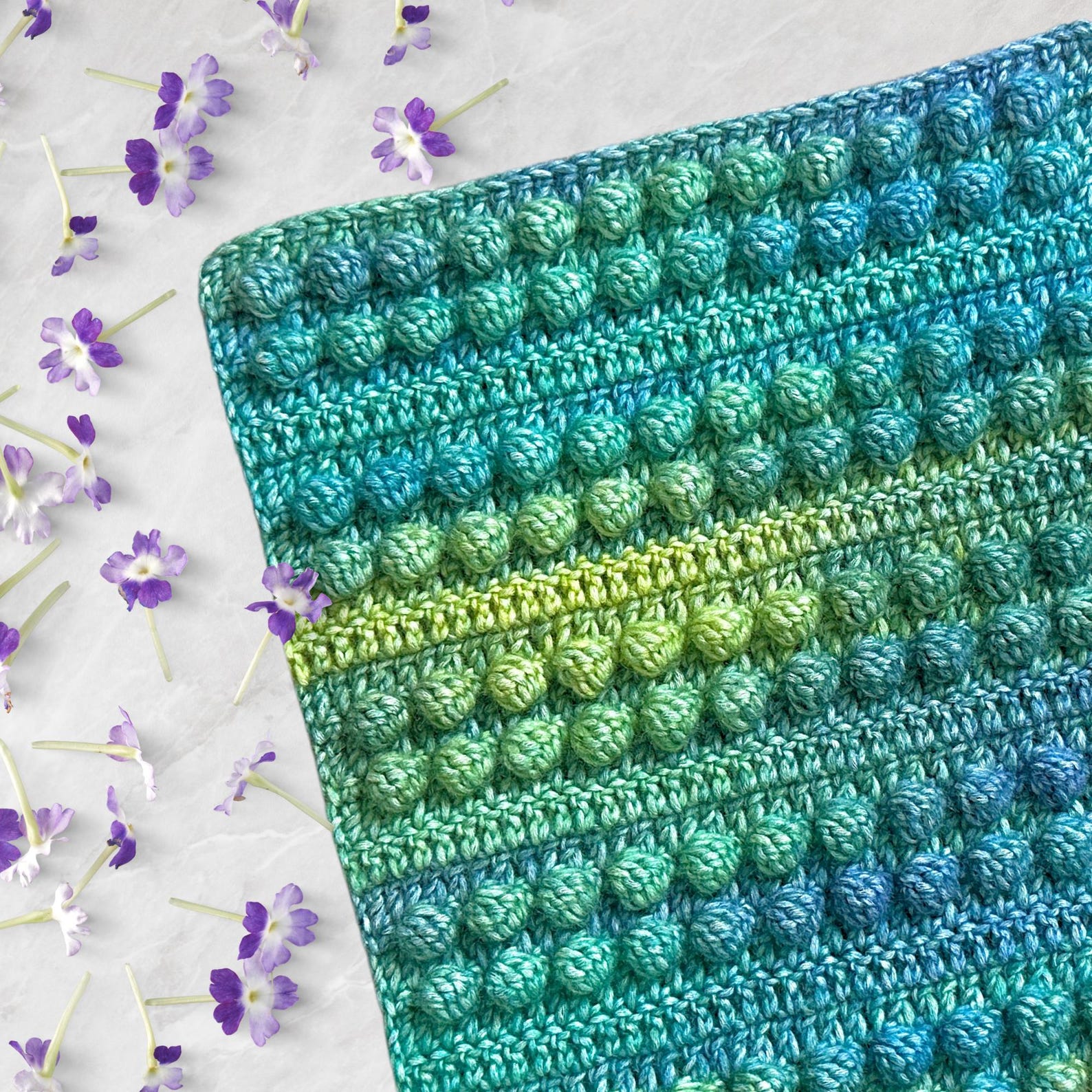 Charming Bobble Crochet Baby Blanket Pattern (PDF Pattern) - Etsy