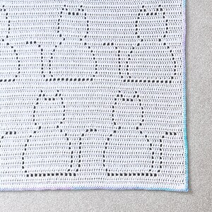 Filet Crochet Cat Blanket Pattern: Ellery Design (PDF Pattern) - Etsy