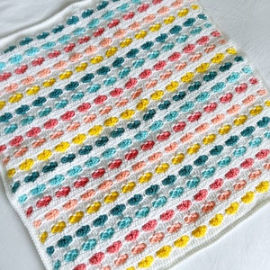 Crochet Baby Blanket Pattern, Crochet Blanket Pattern, Crochet Throw ...