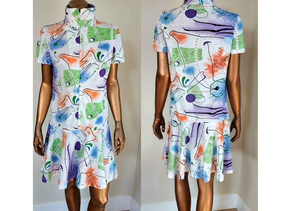 1960s Mod Space Age Atomic Mini Dress Size SMALL - Etsy