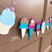 Ice Cream Banner for an Ice Cream Themed Party Ice Cream - Etsy
