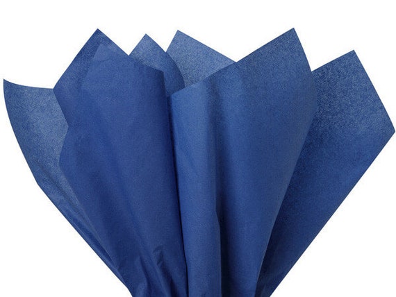 Dark Blue Tissue Paper Recycled Fiber Tissue for Packaging - Etsy